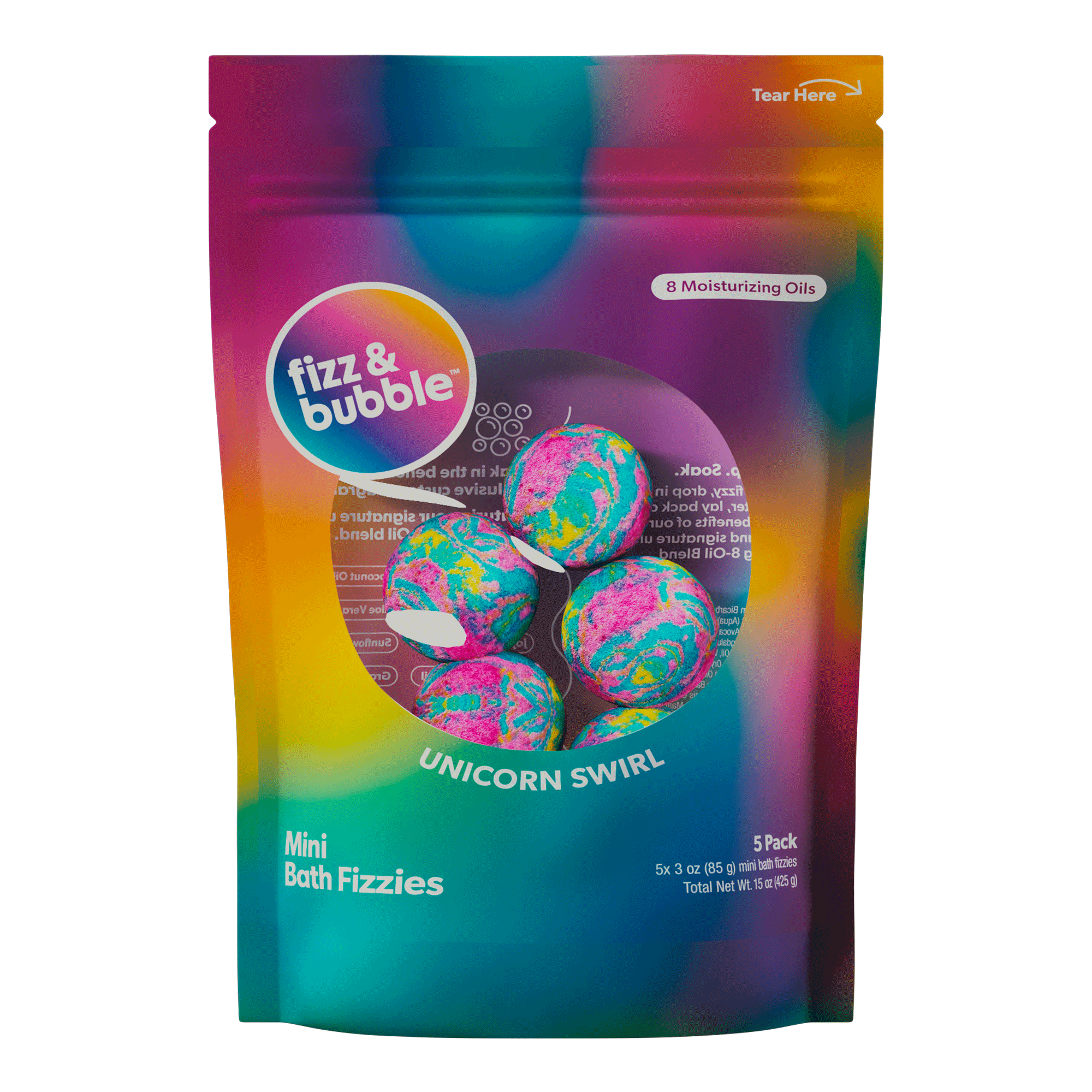 Mini Bath Fizzies – Fizz & Bubble